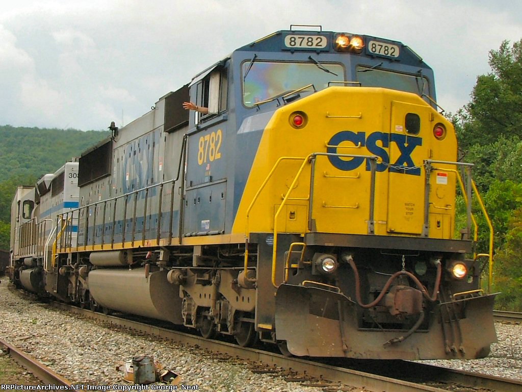 CSX 8782 2/16/2004